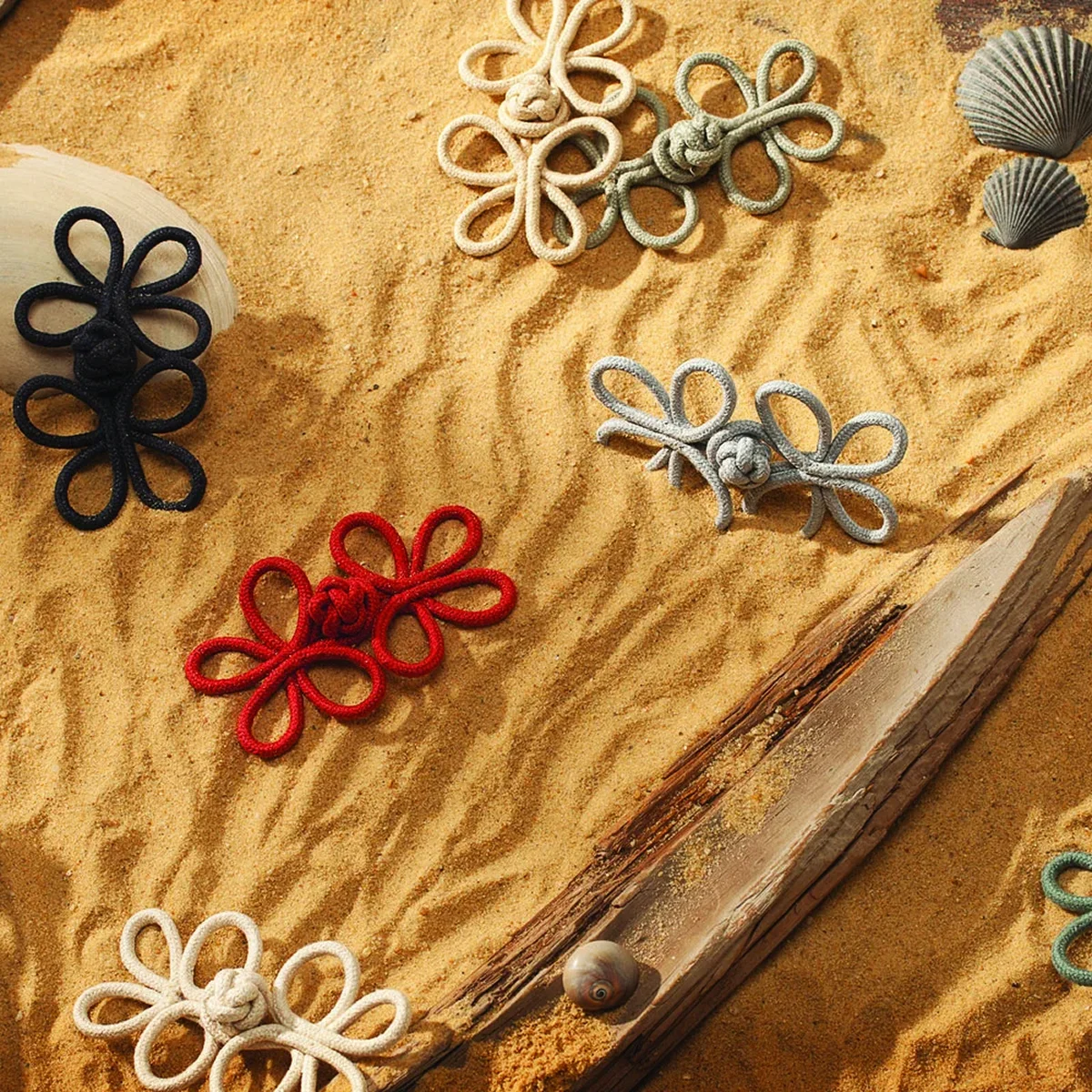 Decorative Curtain Frogs & Fabric Fasteners